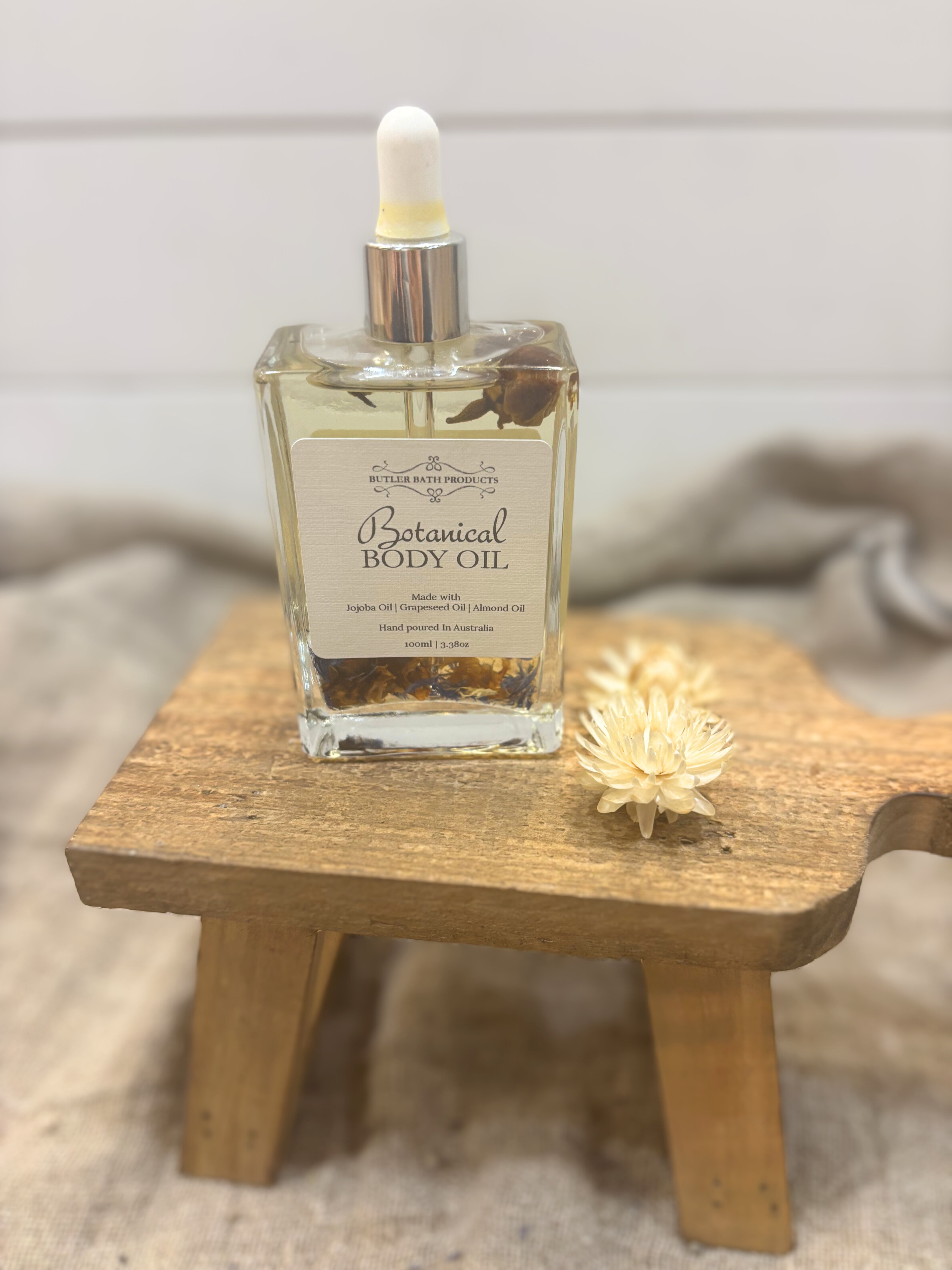 Botanical Body Oil – Rustic Lotus Trading Co